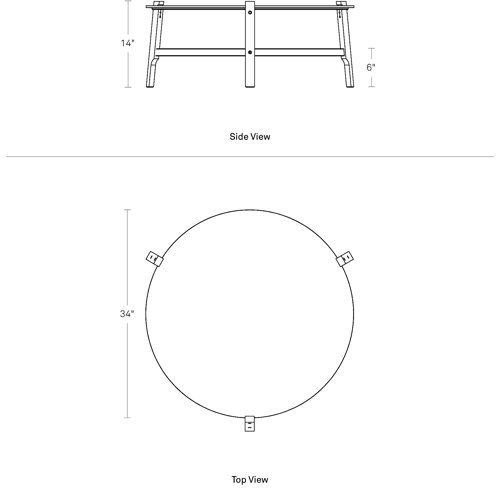 Blu Dot Free Range Coffee Table & Reviews | Perigold